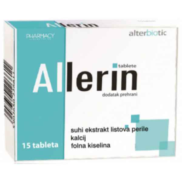 Allerin tablete za alergije (15 tableta) – webshopnethr