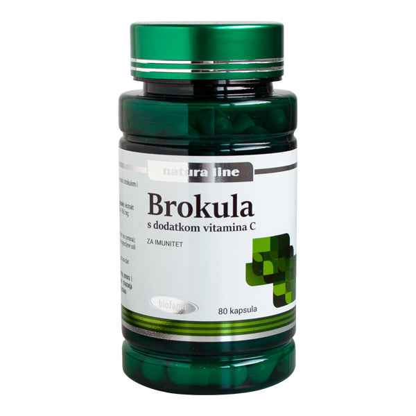 Natura Line Brokula kapsule i Vitamin C - Biofarm – webshopnethr